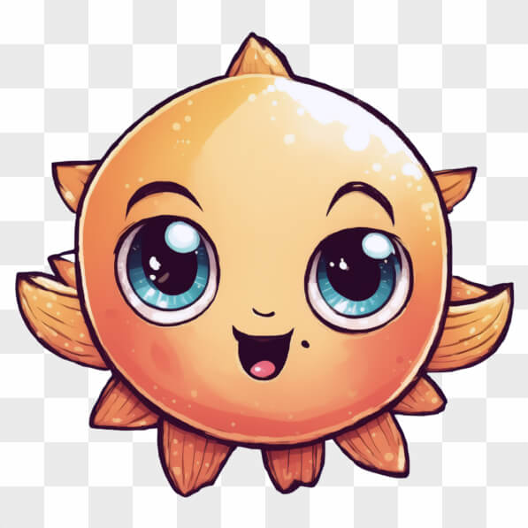 Baixe Personagem de sol de cartoon alegre Cartoons - Creative Fabrica