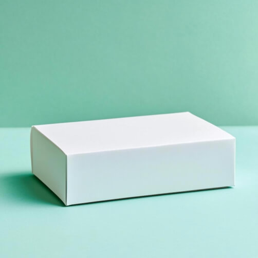 Download Plain White Box on Mint Green Background Mockups Online ...