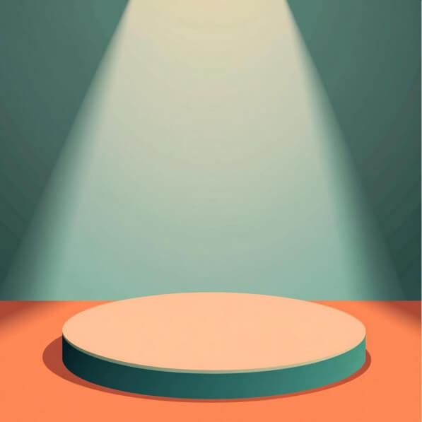 Descarga Plataforma Circular Iluminada Fondos En Línea - Creative Fabrica