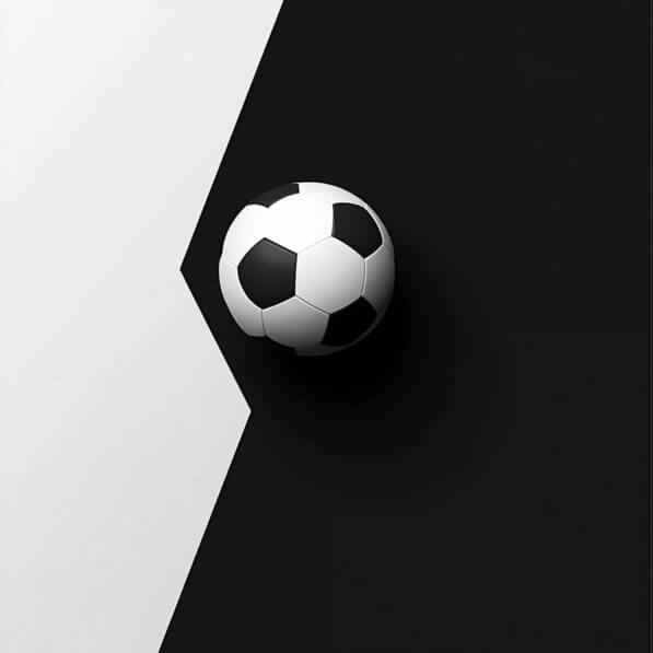 Download Soccer Ball on Black and White Background Backgrounds Online ...