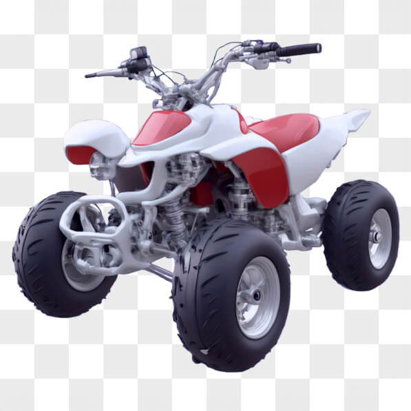 Download Sleek All-Terrain Quad Bike Cartoons Online - Creative Fabrica