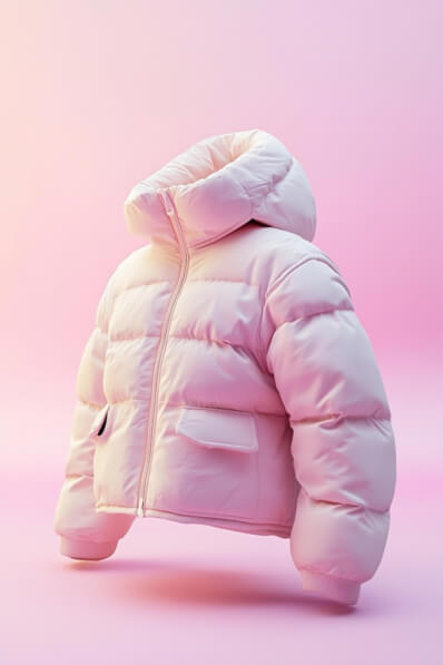 Download Stylish Pink Puffer Jacket Mockups Online - Creative Fabrica