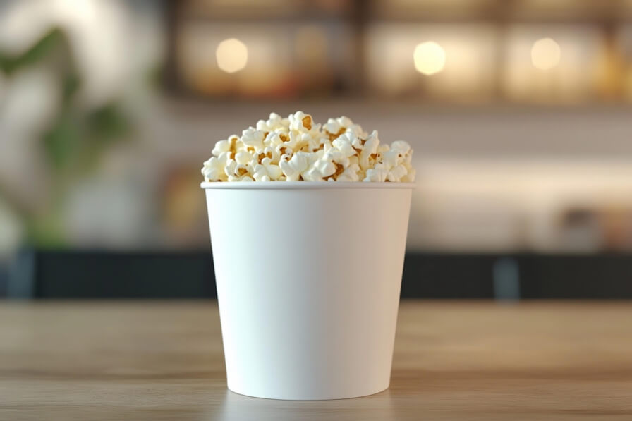 Download Cup of Popcorn Mockups Online - Creative Fabrica