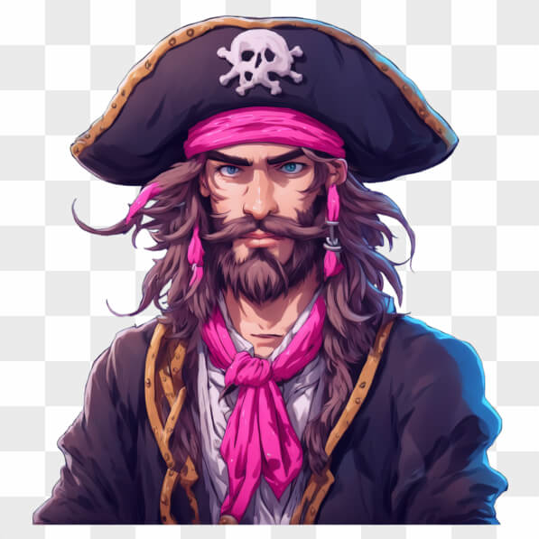 Download Stylized Pirate Character Cartoons Online - Creative Fabrica