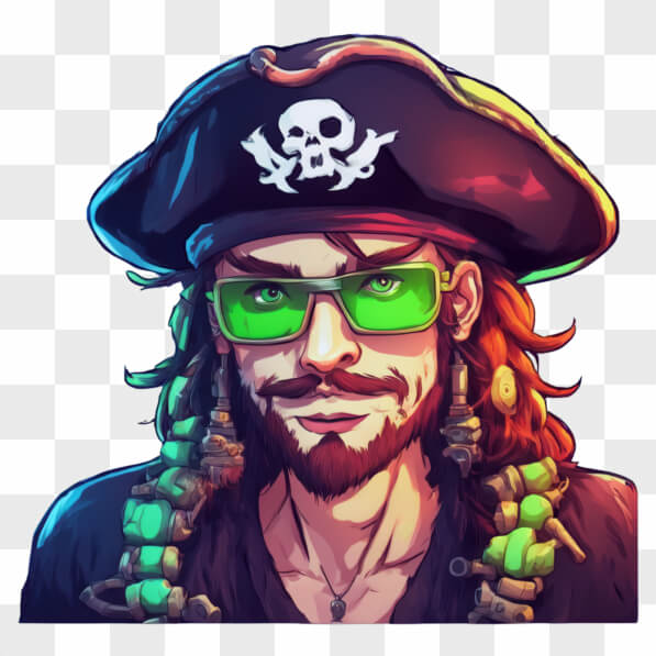 Download Stylized Pirate Character Cartoons Online - Creative Fabrica
