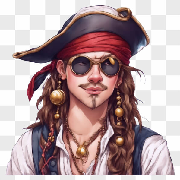 Download Stylized Pirate Character Cartoons Online - Creative Fabrica