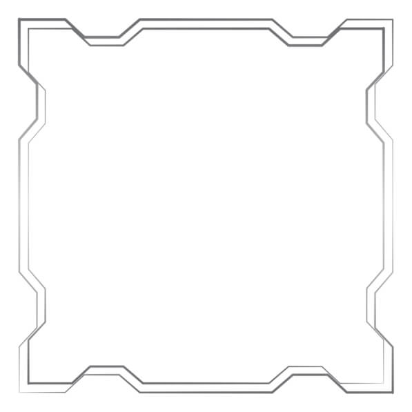 Download Decorative Abstract Frame with Octagonal Design Frames Online ...