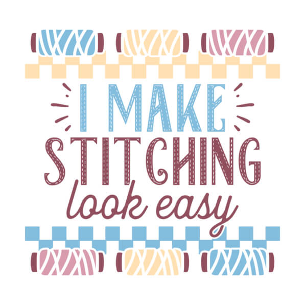 Download Creative Stitching Quote Design Quotes Online - Creative Fabrica