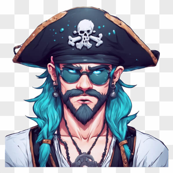 Download Stylized Pirate Character Cartoons Online - Creative Fabrica