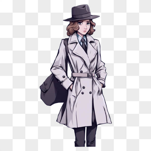 Download Animated Female Detective Character Cartoons Online - Creative ...