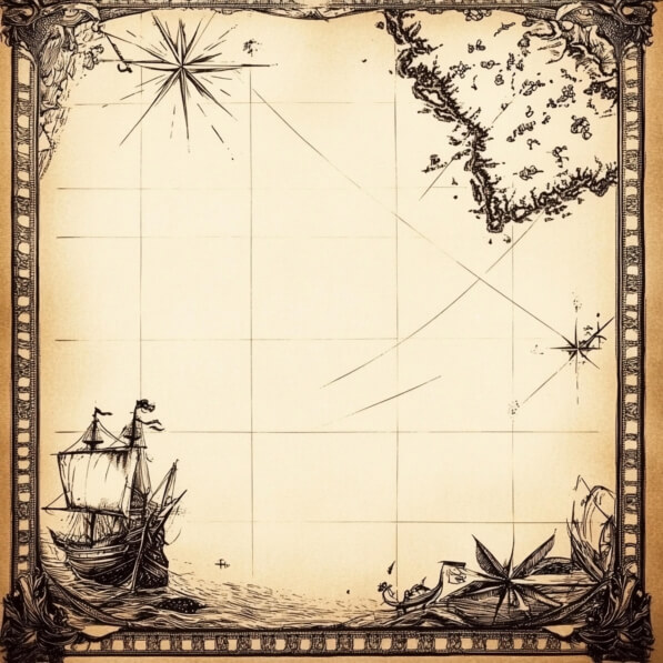 Download Antique Nautical Map with Ships Backgrounds Online - Creative ...