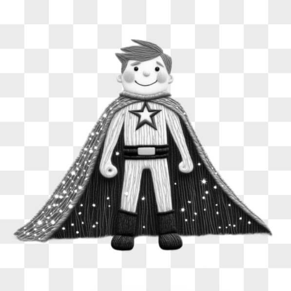 Télécharger Personnage de super-héros de dessin animé stylisé Esquisses ...