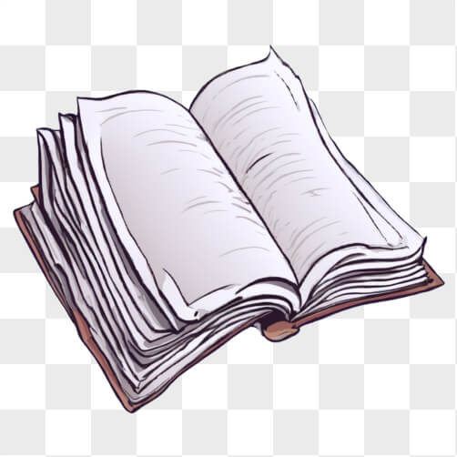 Download Artistic Open Book with Fantasy Landscape Cartoons Online ...