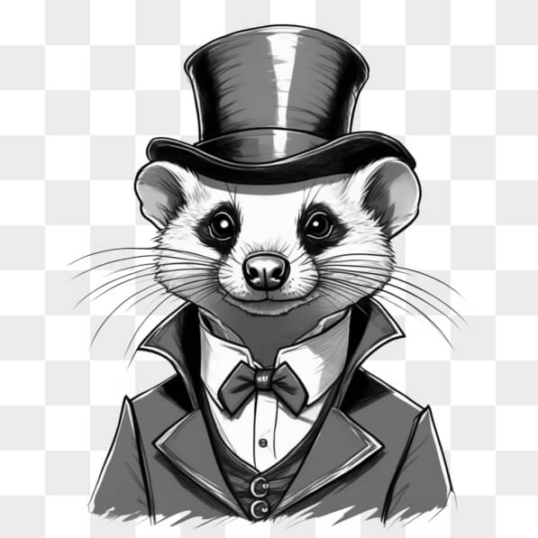 Descarga Fretón Elegante en Atuendo Formal Bocetos En Línea - Creative ...