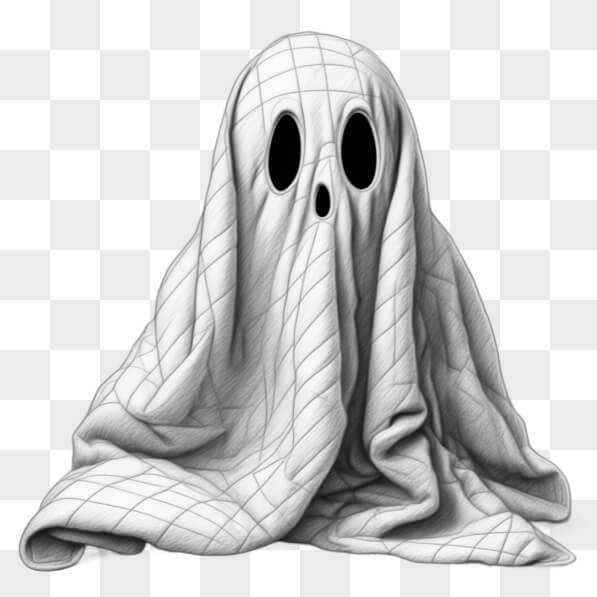 Download Whimsical Ghost Figure Sketches Online - Creative Fabrica