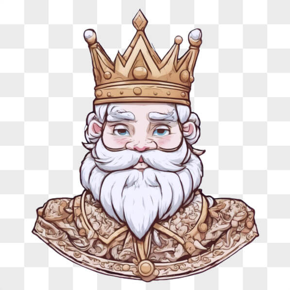 Descarga Ilustración de un personaje rey Cartoons En Línea - Creative ...