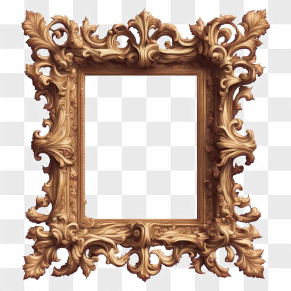 Descarga Marco de madera ornamentado Cartoons En Línea - Creative Fabrica