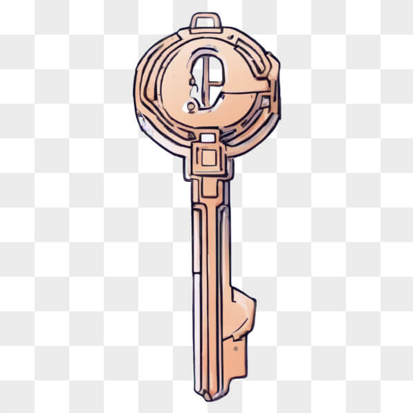 Download Stylized Ornate Key Cartoons Online - Creative Fabrica