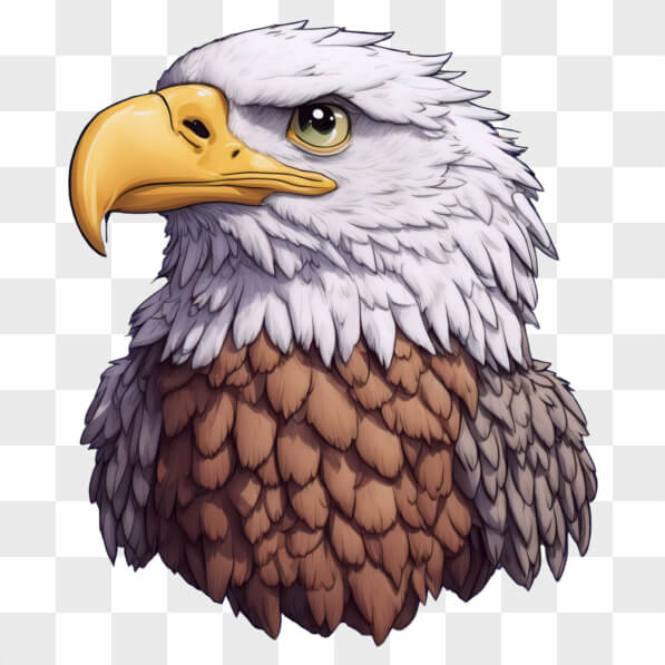 Download Illustration of an Eagle Cartoons Online - Creative Fabrica