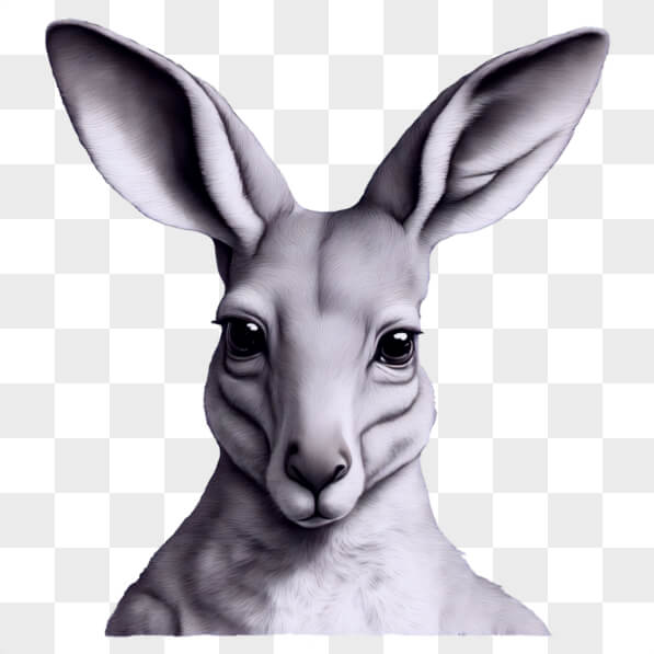 Download Stylized Kangaroo Head Cartoons Online - Creative Fabrica