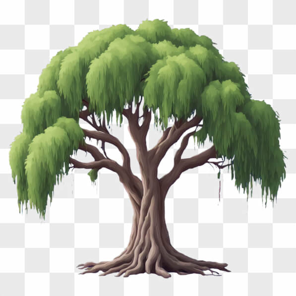 Download Stylized Willow Tree Cartoons Online - Creative Fabrica