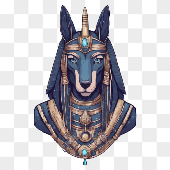 Download Stylized Representation of Anubis Cartoons Online - Creative ...