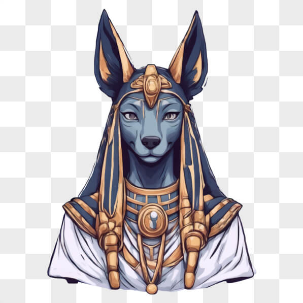 Download Stylized Representation of Anubis Cartoons Online - Creative ...