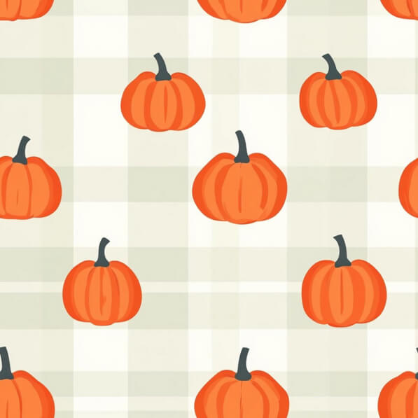 Download Autumn Pumpkins Pattern Patterns Online - Creative Fabrica