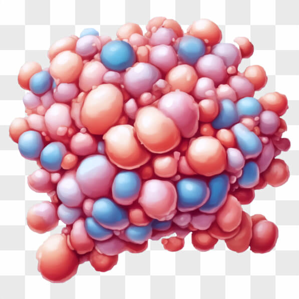 Download Colorful Abstract Cluster of Spheres Cartoons Online ...