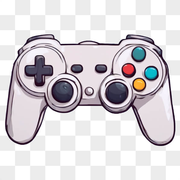 Download Illustration of a Video Game Controller Cartoons Online ...