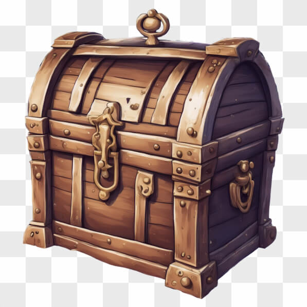 Descarga Baúl de Tesoro de Madera Vintage Cartoons En Línea - Creative ...