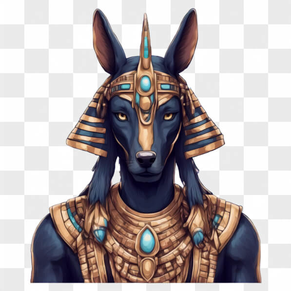 Download Anubis - The Egyptian God Cartoons Online - Creative Fabrica