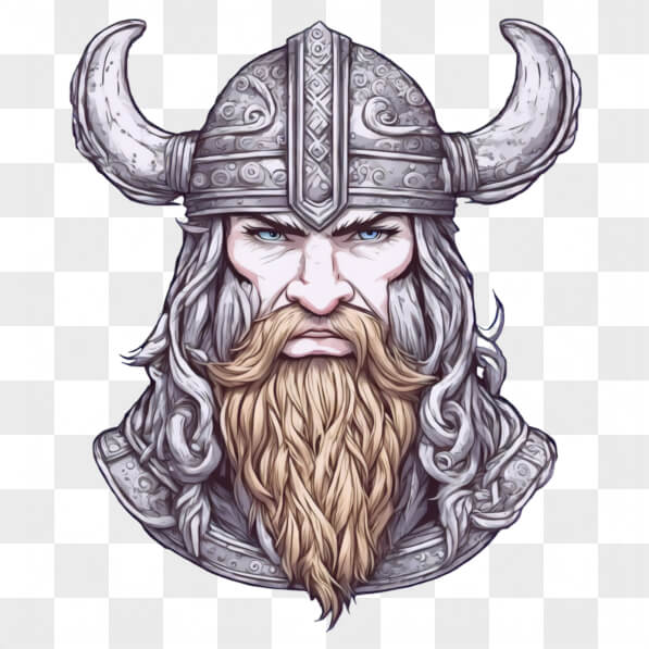 Descarga Ilustración de un guerrero vikingo Cartoons En Línea - Creative Fabrica