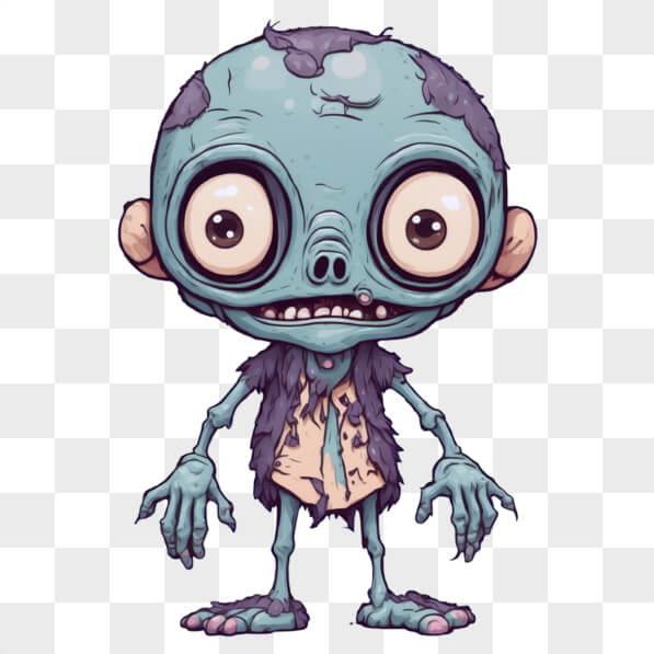 Download Cartoon Zombie Character Cartoons Online - Creative Fabrica