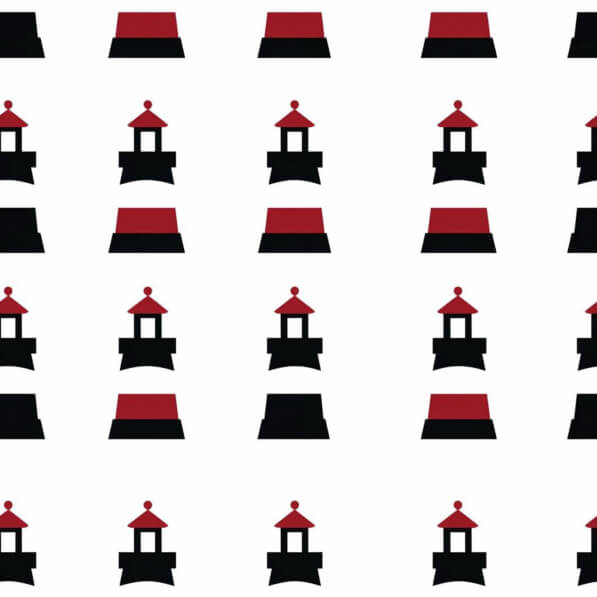 Download Stylized Lighthouse Pattern Patterns Online - Creative Fabrica