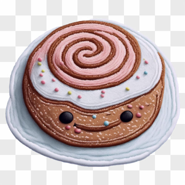 Download Cute Cartoon Cinnamon Roll Cartoons Online - Creative Fabrica