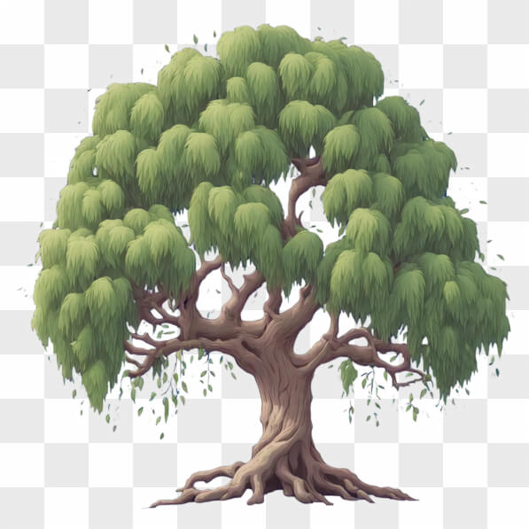 Download Stylized Willow Tree Cartoons Online - Creative Fabrica
