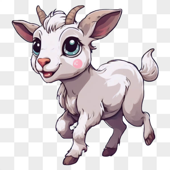 Download Happy Cartoon Goat Cartoons Online - Creative Fabrica