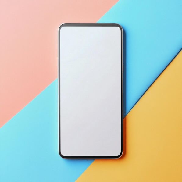 Download Modern Smartphone on Colorful Background Mockups Online ...