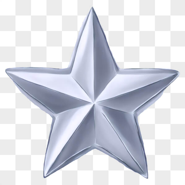 Download Three-Dimensional Silver Star Cartoons Online - Creative Fabrica