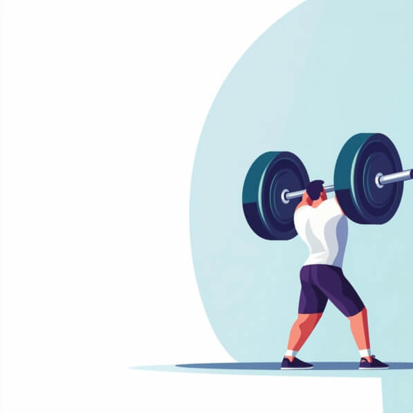 Download Weightlifter Lifting Barbell Backgrounds Online - Creative Fabrica