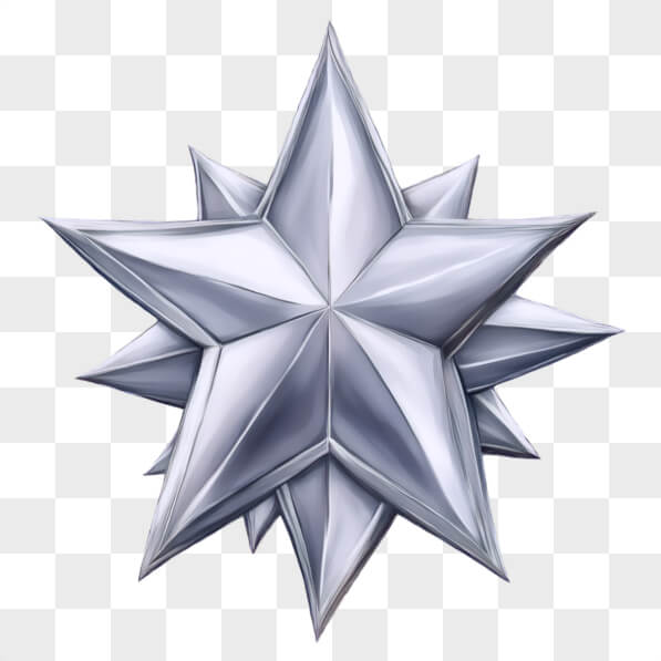 Download Stylized Silver Star Cartoons Online - Creative Fabrica