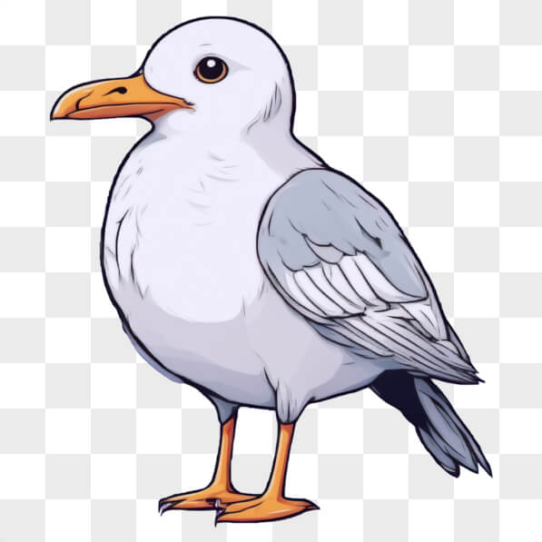 Télécharger Goéland illustré Dessins animés En Ligne - Creative Fabrica