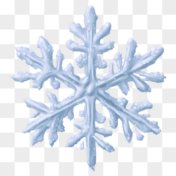 Download Intricate Snowflake with Frosty Texture Cartoons Online ...