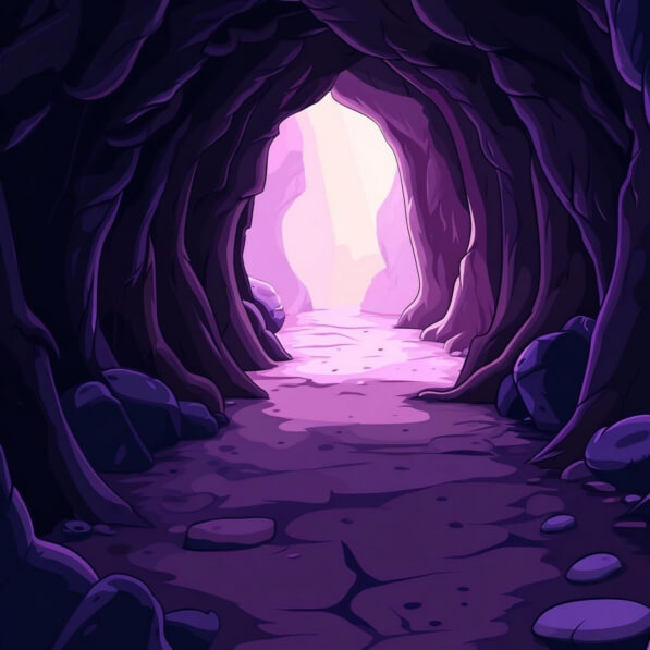 Download Mysterious Cave Pathway with Soft Light Backgrounds Online ...