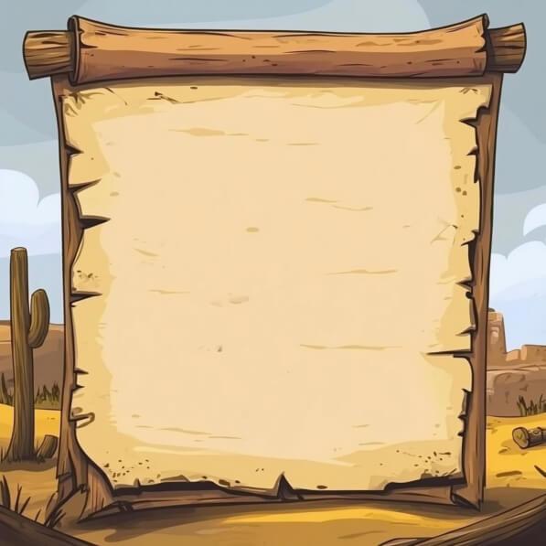 Download Blank Parchment Scroll in Desert Landscape Backgrounds Online ...
