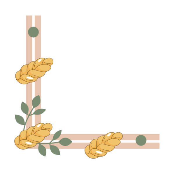 Download Artistic Corner Design with Braided Elements Borders & Corners ...