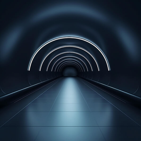 Download Futuristic Tunnel with LED Lighting Backgrounds Online ...