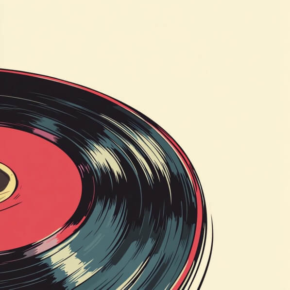 Descarga Disco de vinilo en tocadiscos Fondos En Línea - Creative Fabrica