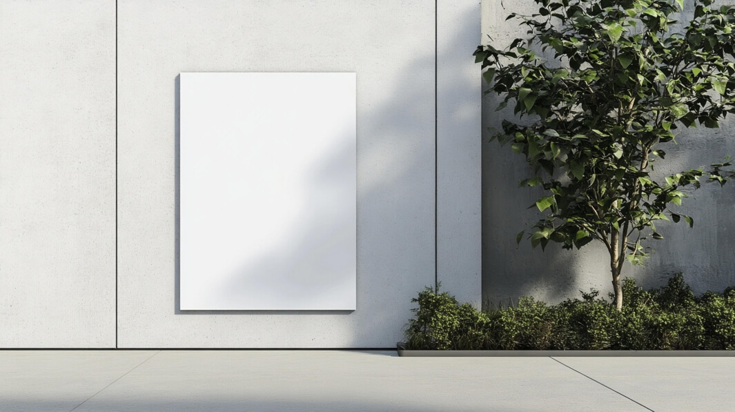 Download Minimalist Outdoor Scene with White Canvas Mockups Online ...